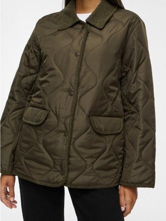 Vila Steppjacke VITATE L/S QUILT DETAIL JACKET - NOOS Kunstfaser