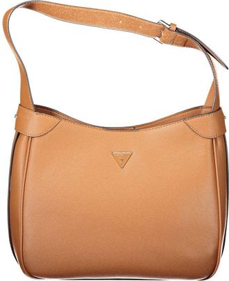 Guess Braune Polyethylen-Handtasche