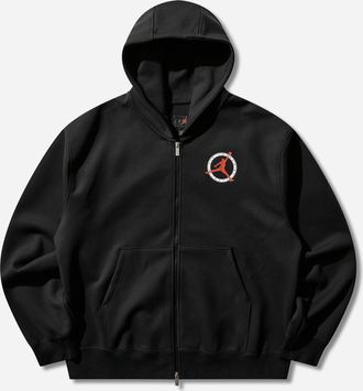 Nike Jordan Men s Flight Club Fleece Full-Zip Sweatshirt Black