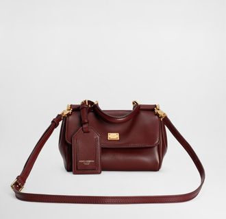 Dolce & Gabbana My Sicily Handbag - Frau Handtaschen Bordeaux Onesize