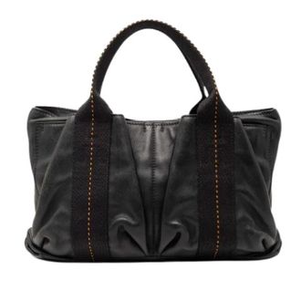 Herm&egrave;s Pre-owned Caravan Horizontal PM - - Pre-owned - Damen - Schwarzk - ONE SIZE