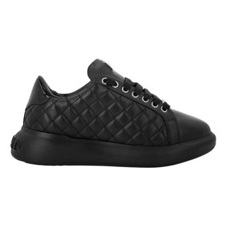 Philipp Plein Femme, Chaussures, Noir, Taille: 40 EU Low Top Baskets Matelasse