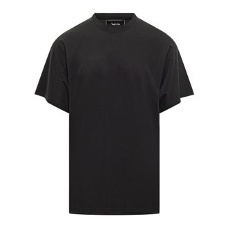 Yohji Yamamoto Premium Kurzarm-T-Shirt - - Tops - Herren - Schwarzk - XS