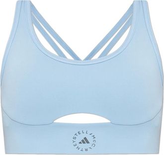 adidas by Stella McCartney Femme, Sport, Bleu, Taille: 36 FR Soutien-gorge dentra&icirc;nement