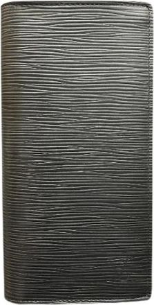 Louis Vuitton Pre-owned Porte Feuille Brazza Epi Wallet - Homme - Pre-owned - Noir - Taille: ONE Size