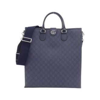 Gucci Sac bandouli&egrave;re pr&eacute;-poss&eacute;d&eacute; Ophidia GG Supreme Canvas - Femme - Pre-owned - Bleu - Taille: ONE Size