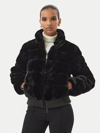 Michael Kors Pelzmantel 77G1377M52 Schwarz Regular Fit