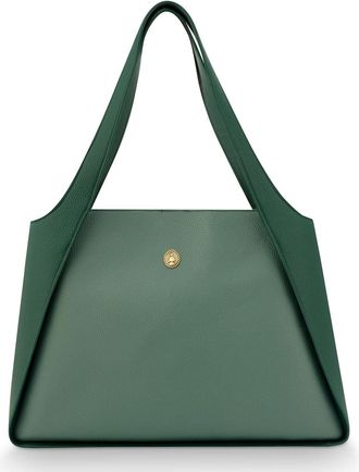 Pip Studio Filou Shoulderbag Large Green 40x15.5x48cm