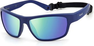 Polaroid Unisex-Adult PLD 7037/s Sonnenbrille, PJP/5Z Blue, 60
