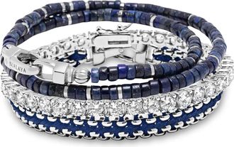 Nialaya Homme, Accessoires, Gris, Taille: M The Hollywood Stack