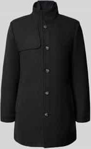 Lerros Regular Fit Kurzmantel mit Stehkragen
