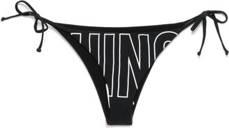 Moschino Schwarze Meer Kleidung Seitliche Bindung Verschluss - - Swimwear - Damen - Schwarzk - XL