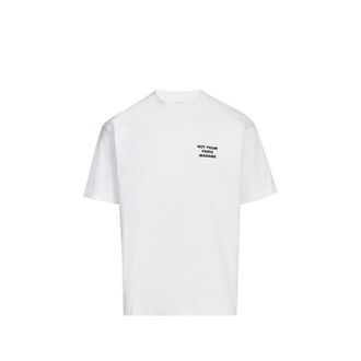 Dr&ocirc;le de Monsieur T-Shirt amples&eacute;rigraphi&eacute; en coton