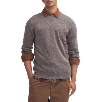 Barbour Homme, Pulls, Gris, Taille: XL Essential Crew Neck Sweaters