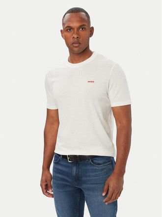 HUGO BOSS T-Shirt Dero222 50466158 Creme Regular Fit