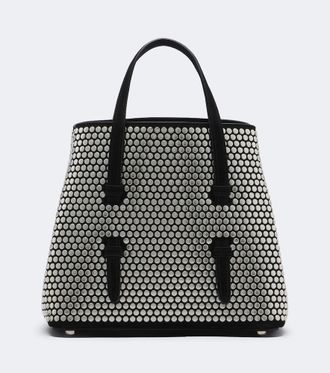 Alaia Ala&iuml;a Sac &agrave; main Mina 20 en cuir &agrave; clous