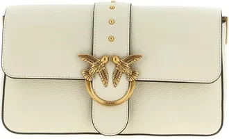 Pinko Pinko Hobo Bags - Love One Classic Crossbody Bag - Gr. unisize - in Beige - für Damen