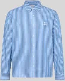 Calvin Klein Jeans Relaxed Fit Freizeithemd aus reiner Baumwolle mit Logo-Stitching