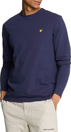 Lyle & Scott Langarmshirt Herren - 100% Baumwolle | Basic Design und Premium Qualit&auml;t | XS-XXL