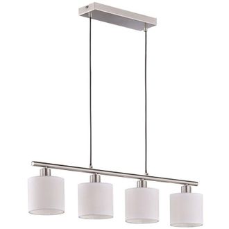 Reality Suspension, Suspension 4 lampes Tommy Blanc en Metal, trio