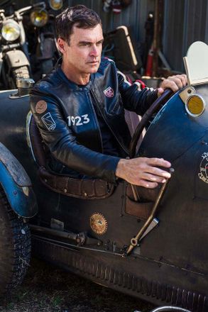 Classic Legend Motors Blouson Marne sheep crown black