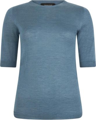 Fabiana Filippi Femme, Pulls, Bleu, Taille: 34 FR Pull en Cachemire et Soie