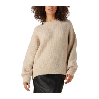 Knit-ted Vielseitiger Kyara Pullover f&uuml;r Herbst/Winter - - Knitwear - Damen - Beige - S