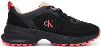 Calvin Klein Sneakers Hike Runner Lace Up Su Mesh Wmn HW0HW03440 Schwarz