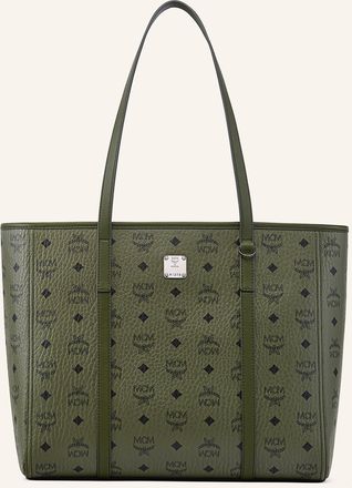 MCM Mcm Shopper Toni Medium gruen