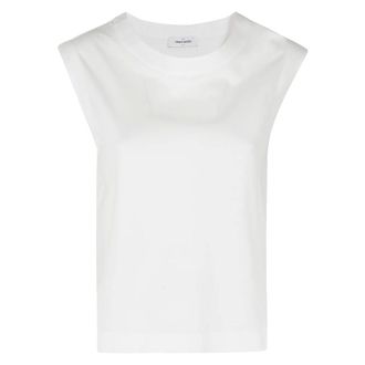 Gran Sasso Femme, Tops, Blanc, Taille: 38 FR Boxy Tank Top