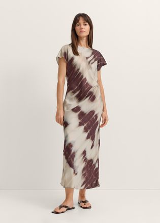 Bugatti Damen Sommerkleid Modern Fit aus bedruckter Viskose