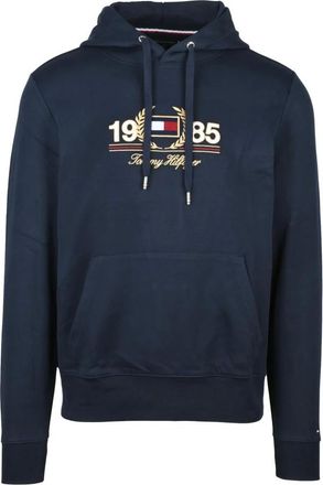 Tommy Hilfiger Homme, Sweatshirts et sweats &agrave; capuche, Bleu, Taille: S SweaT-shirt &agrave; capuche