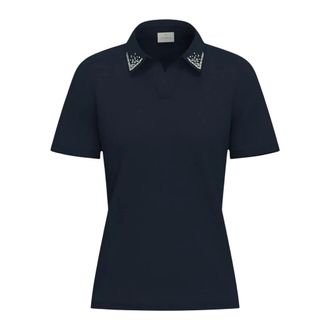 Emme Di Marella Emme DI Marella, Femme, Tops, Bleu, Taille: 42 FR Emmonirica Polo