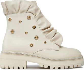 Liu Jo Schn&uuml;rstiefeletten Liu Jo Pink 148 SF3073 P0102 &Eacute;cru