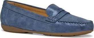 Geox Femme D ANNYTAH MOC A Mocassin, DK Avio, 39.5 EU
