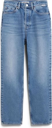Armedangels Damen Straight Jeans High Waist recycelte Baumwolle AAIKALA Regular Fit Crunchy