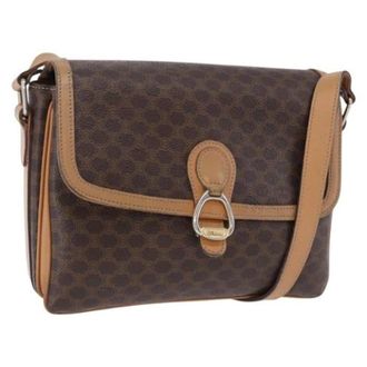 Celine Pre-owned Canvas Shoulder Bag - Femme - Pre-owned - Brun - Taille: ONE Size