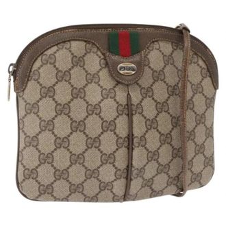 Gucci Pre-owned Vintage Canvas Cross Body Bag - - Pre-owned - Damen - Beige - ONE SIZE