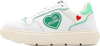 Love Moschino Damen Sneakers, Mehrfarbig, 37 EU