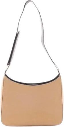 Prada Sac bandouli&egrave;re vintage doccasion - Femme - Pre-owned - Beige - Taille: ONE Size