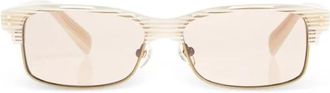 Jacquemus Femme, Accessoires, Blanc, Taille: 54 MM Lunettes de soleil