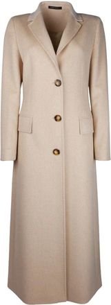 Loro Piana Femme, Manteaux, Beige, Taille: 48 FR Capolavoro Long Coat