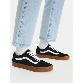 Vans Sneakers aus Stoff Vans Old Skool VN000CR5B9M1 Schwarz
