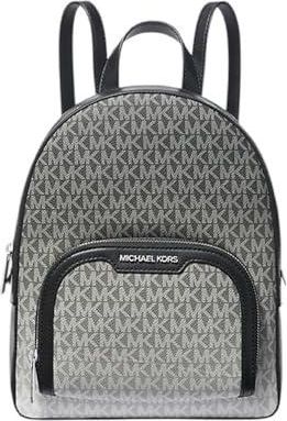 Michael Kors Jaycee Sac à dos avec logo Ombré Taille M, noir, Medium, Sac à dos