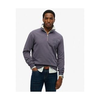 Superdry Sweat &agrave; demi-zip Athletic Essentials