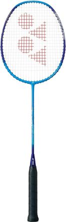 Yonex Nanofare 001 transparenter Badmintonschläger | 5U 4G | Cyan | Smash Speed | mittelsteif | Aero-Rahmen | explosives Sonic Flare System | Kopflicht | en