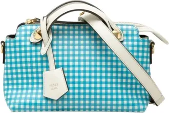 Fendi Pre-owned By The Way Satchel - Femme - Pre-owned - Bleu - Taille: ONE Size