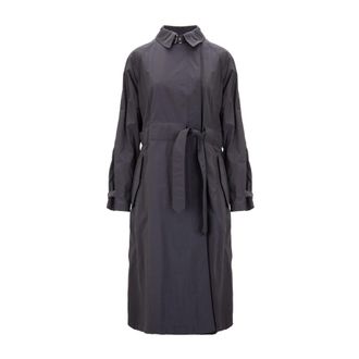 Fay G&uuml;rtelmantel - - Coats - Damen - Blau - S