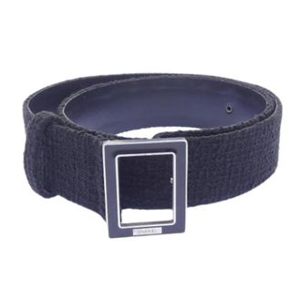 Chanel Ceinture Vintage Pre-owned - Femme - Pre-owned - Noir - Taille: ONE Size