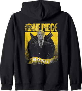 OnePiece Sanji Etched Portrait Kapuzenjacke